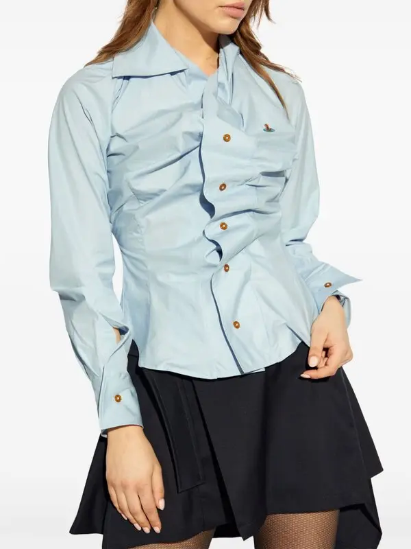 VIVIENNE WESTWOOD Drunken Pleated Shirt