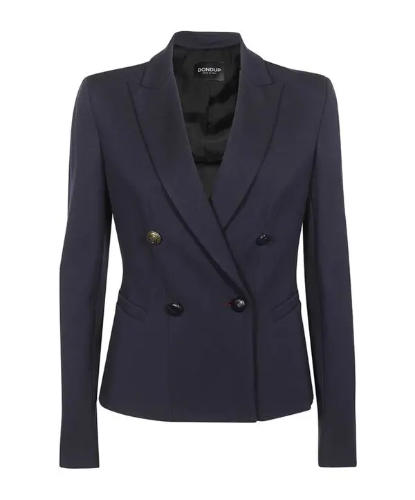 DONDUP Fitted Double-breasted Blazer