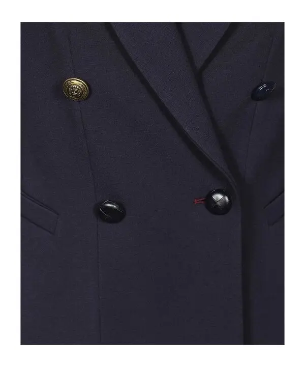 DONDUP Fitted Double-breasted Blazer