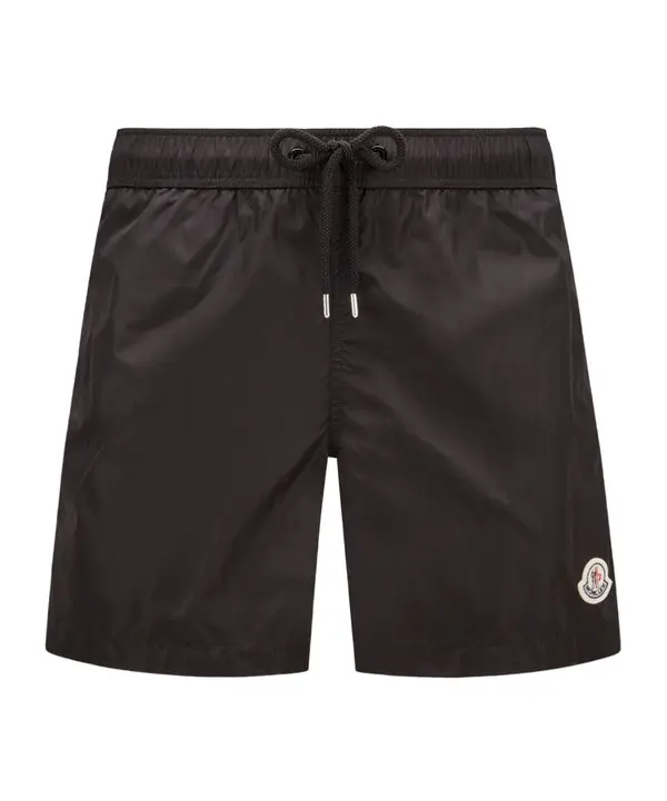 Moncler Logo Detailed Swim Shorts