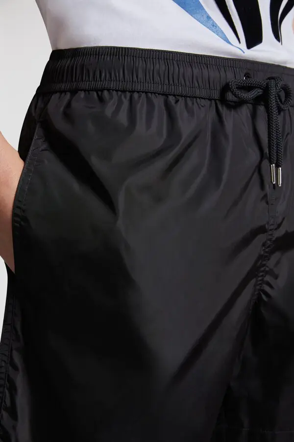 Moncler Logo Detailed Swim Shorts