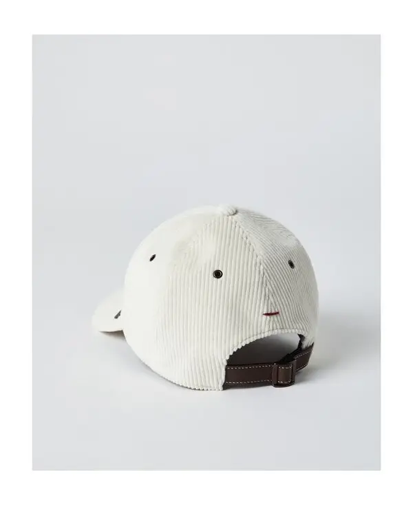 Brunello Cucinelli Ribbed Baseball Cap