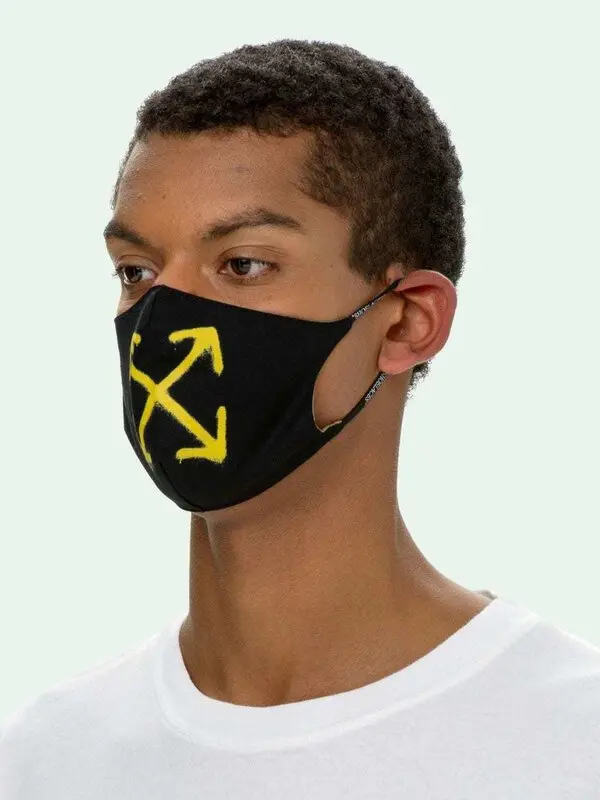 Off-White Arrows Logo Face Mask
