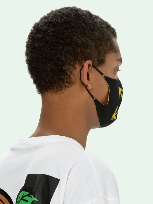 Off-White Arrows Logo Face Mask
