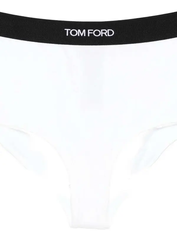TOM FORD Logo-waistband Stretched Briefs