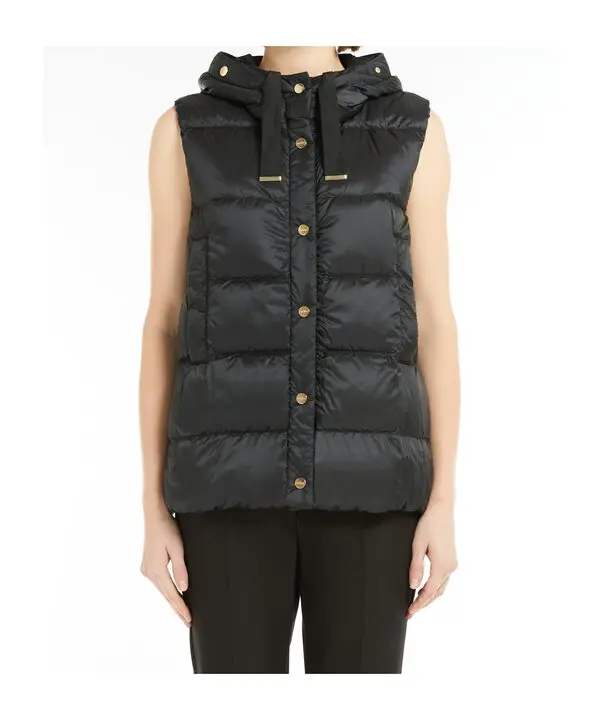 Max Mara The Cube Button-up Drawstring Gilet