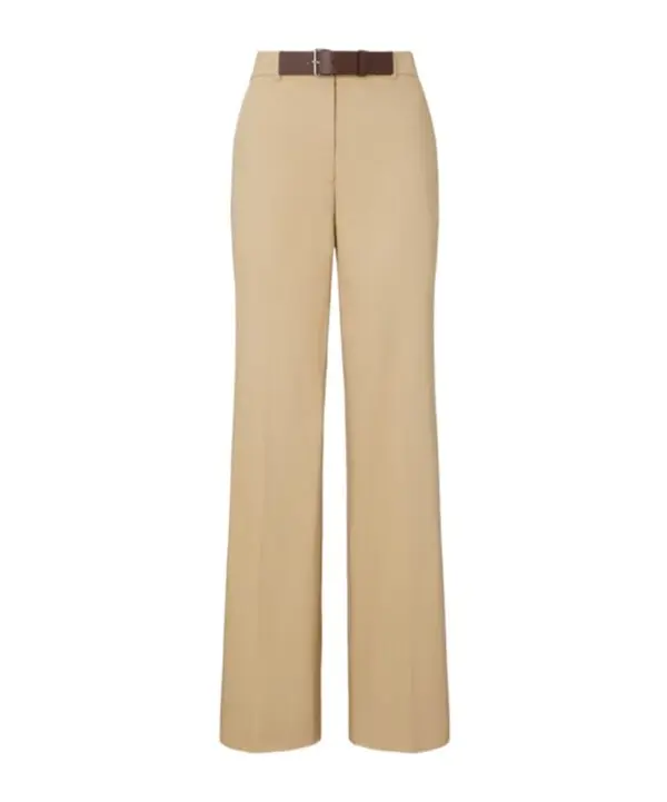 Tory Burch Belted Wide-leg Trousers