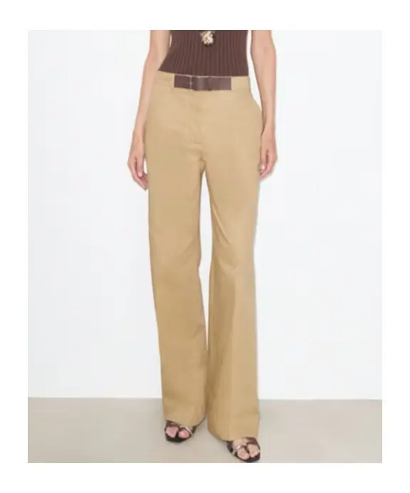 Tory Burch Belted Wide-leg Trousers