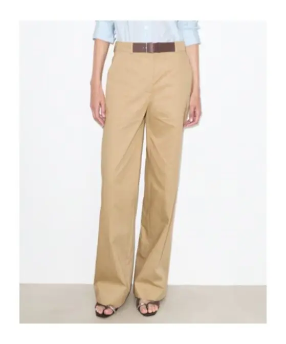 Tory Burch Belted Wide-leg Trousers