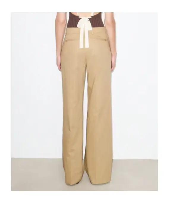 Tory Burch Belted Wide-leg Trousers