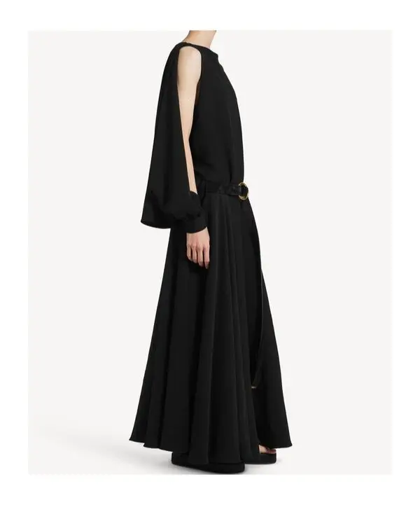 Balenciaga Long Sleeved Balloon Dress - Black