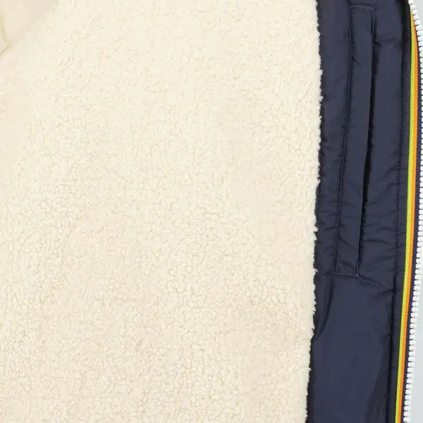 K-WAY Le Vrai 4.0 Eiffel Jacket With Hood And Zip Closure