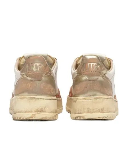 AUTRY Distressed Slip-on Low-top Sneakers - Nude