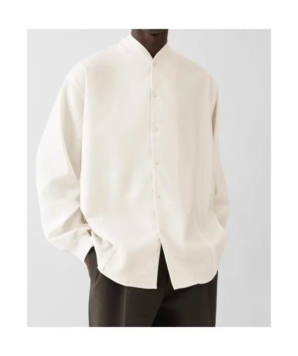 Jacquemus Bomber Neckline Relaxed Shirt
