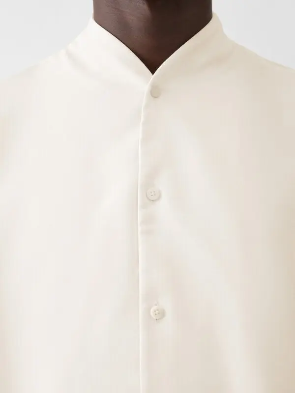 Jacquemus Bomber Neckline Relaxed Shirt