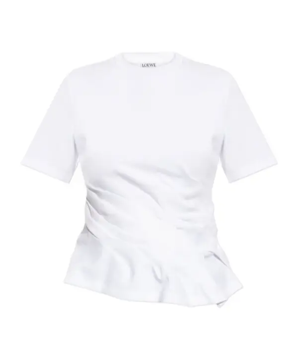 Loewe Twisted Top With Anagram Embroidery