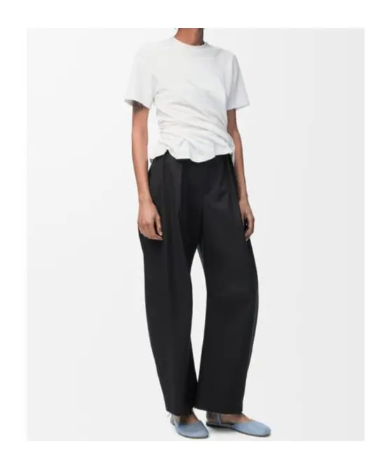 Loewe Twisted Top With Anagram Embroidery