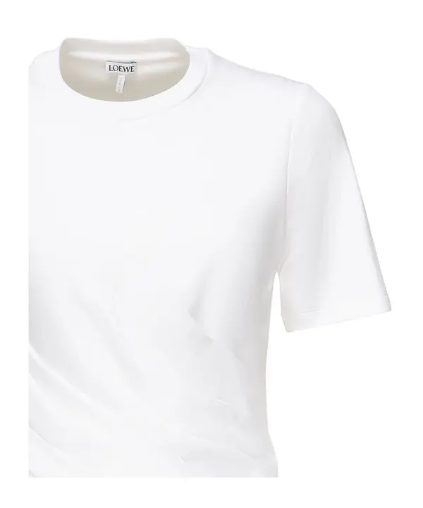 Loewe Twisted Top With Anagram Embroidery