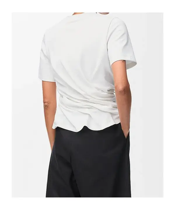 Loewe Twisted Top With Anagram Embroidery