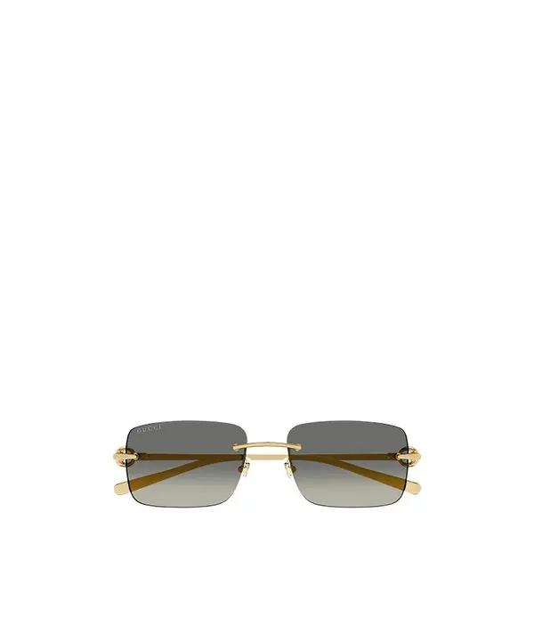 Gucci Rimless Rectangular Sunglasses