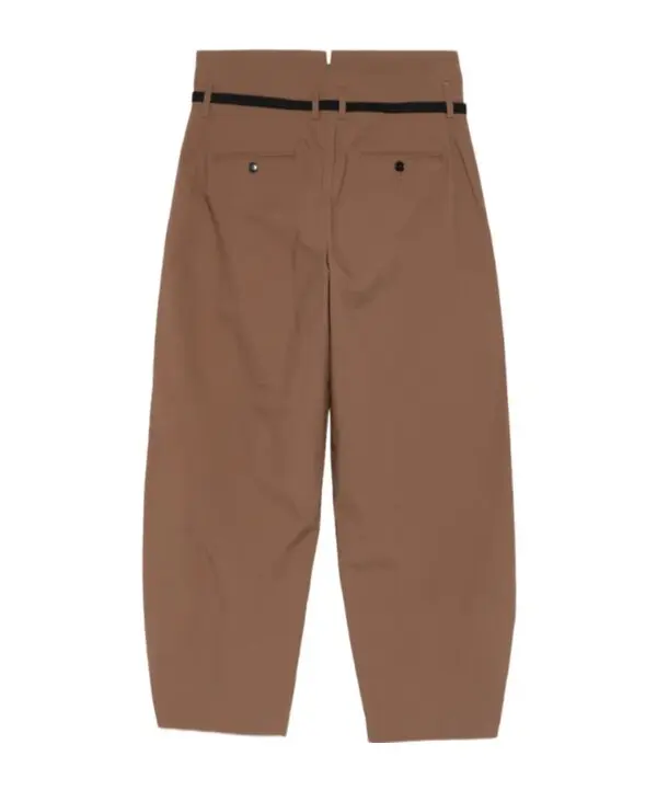 Barena Venezia Strap-detail Trousers - Brown