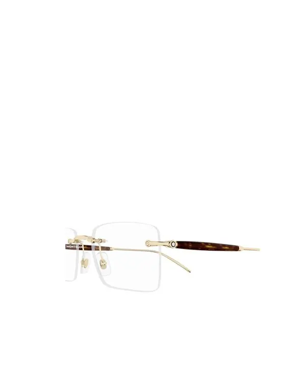 Montblanc Eyewear Rectangular Frame Glasses