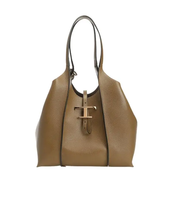 TOD'S Timeless Small Shopping Bag - Brown