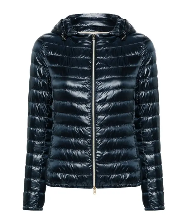 Herno Zip-up Hooded Down Jacket