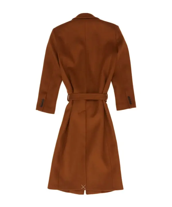 Attico The Belted Long Coat