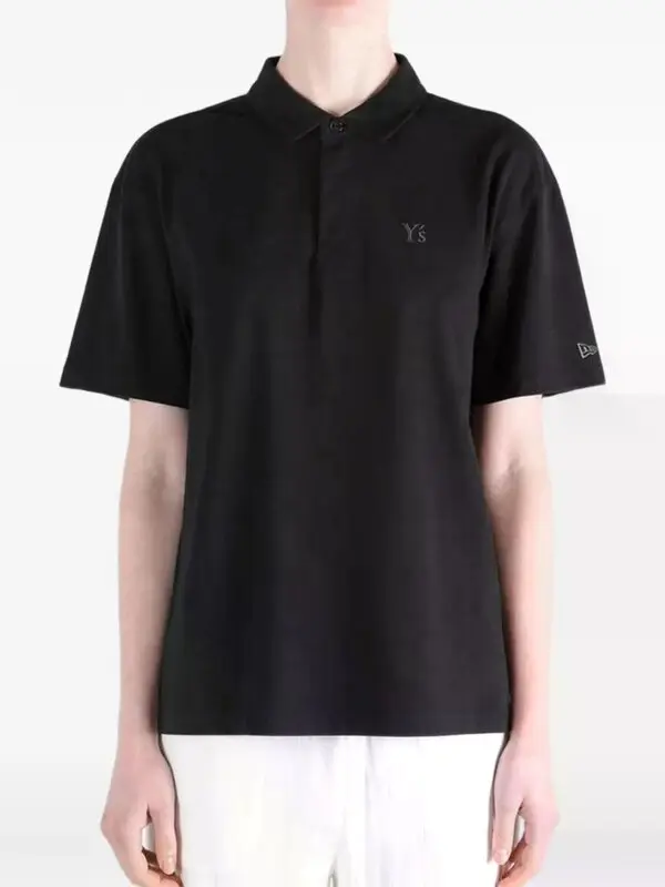 Y’s Logo Embroidered Polo Shirt