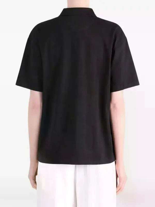 Y’s Logo Embroidered Polo Shirt