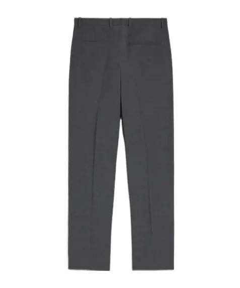 JIL SANDER Tailored Poplin Trousers - Stone Gray