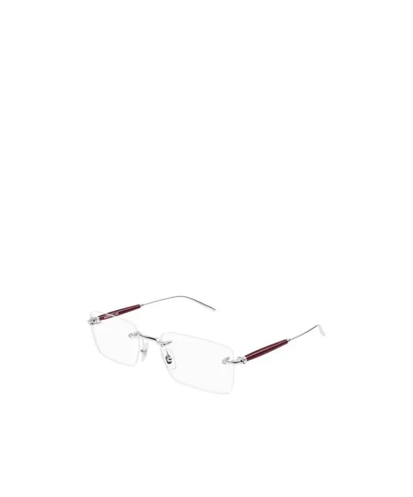 Montblanc Rimless Rectangular Eyeglasses