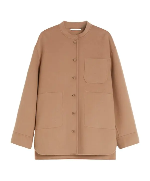 Max Mara Wool Shacket - Beige