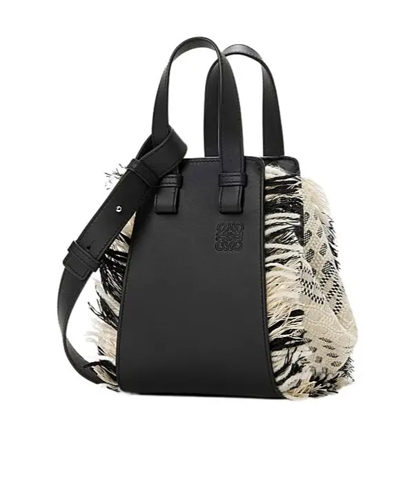 Loewe Woven Hammock Compact Shoulder Bag
