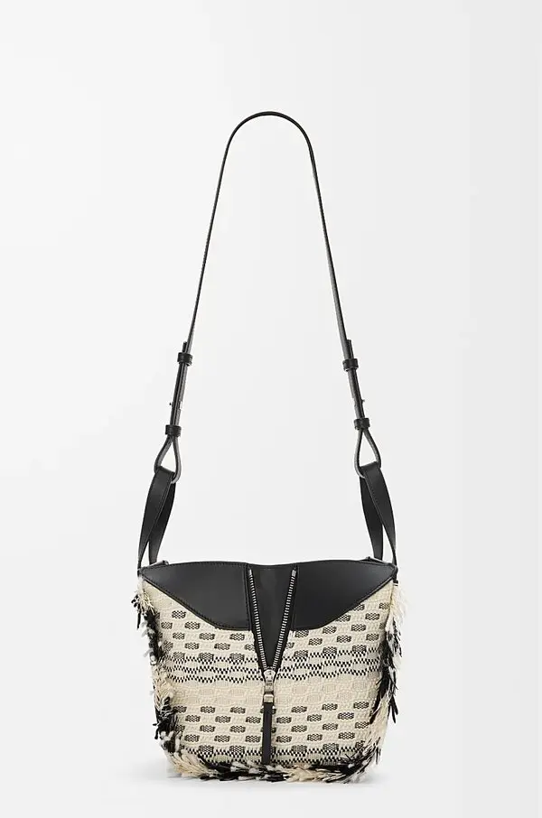 Loewe Woven Hammock Compact Shoulder Bag