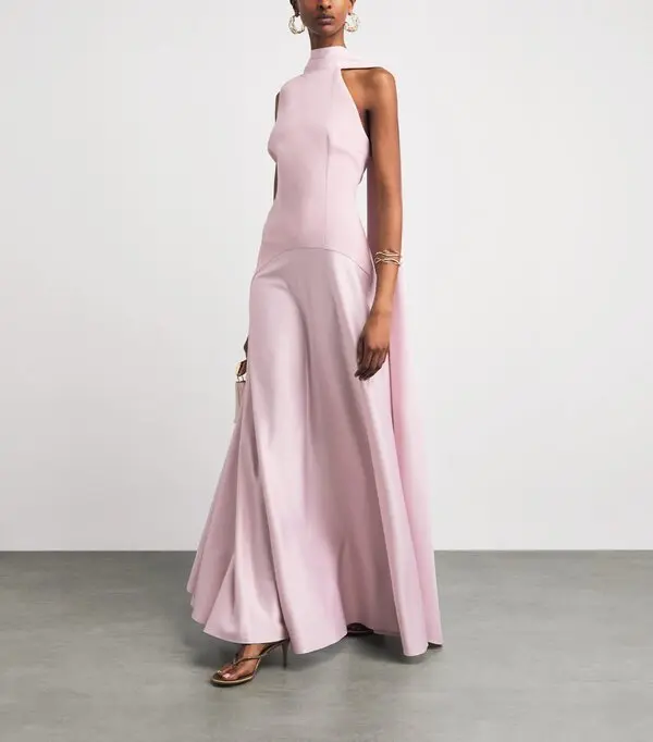Solace London Cece Gown - Pink