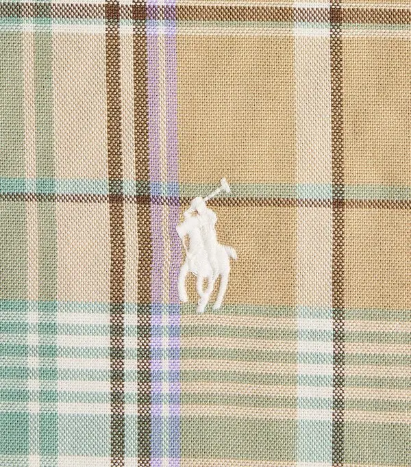 Polo Ralph Lauren Cotton Check Polo Pony Shirt