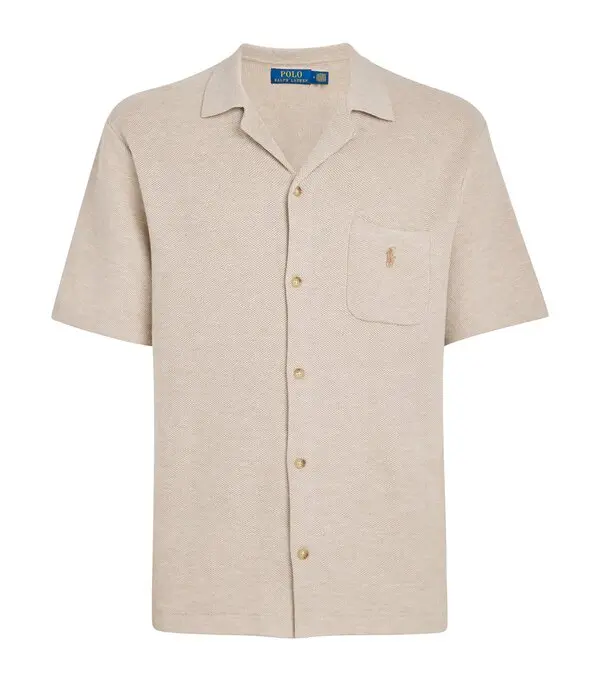 Polo Ralph Lauren Cotton Knitted Shirt - Brown