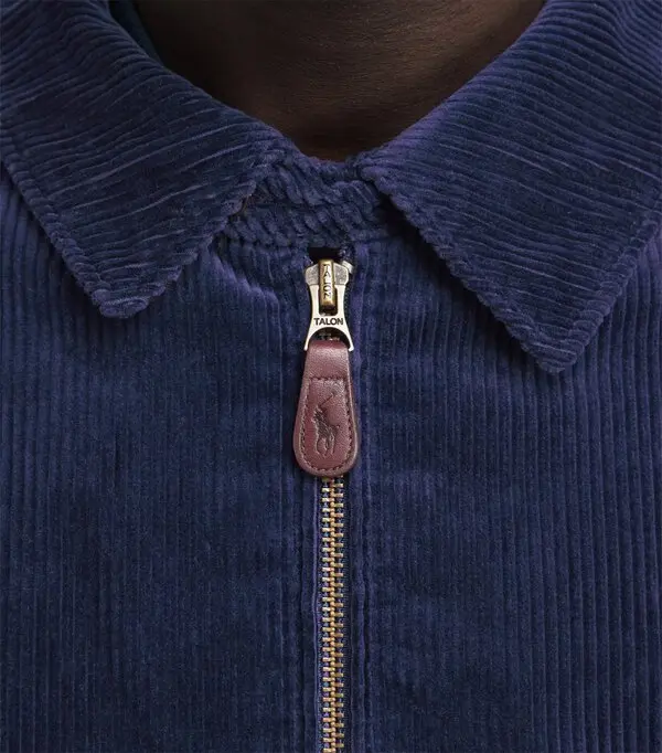 Polo Ralph Lauren Wynton Corduroy Zip-up Jacket - Navy