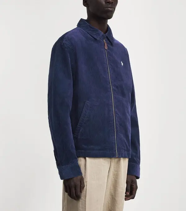 Polo Ralph Lauren Wynton Corduroy Zip-up Jacket - Navy