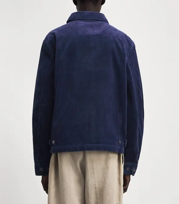Polo Ralph Lauren Wynton Corduroy Zip-up Jacket - Navy