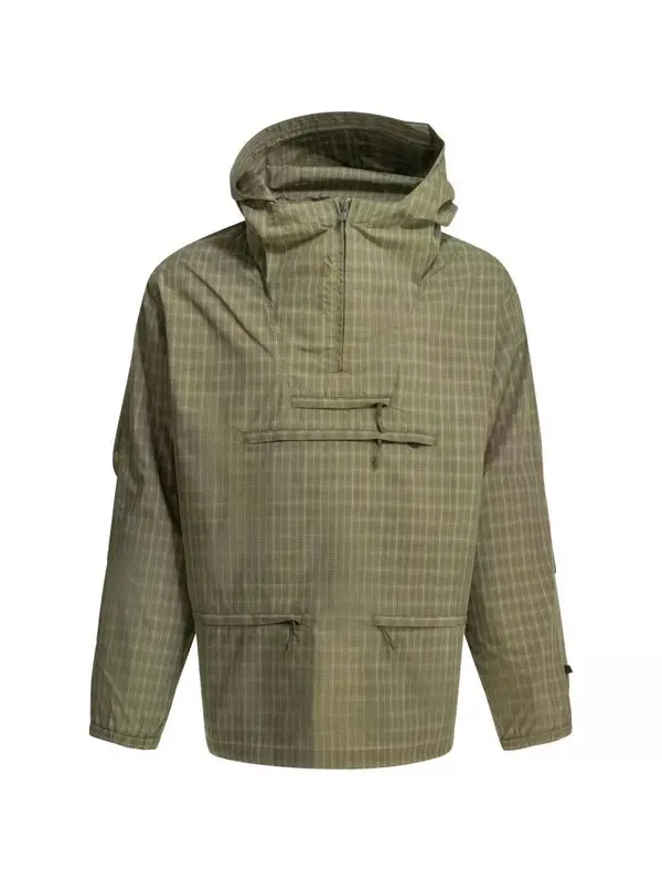 DAIWA PIER39 Check Pattern Hooded Coat