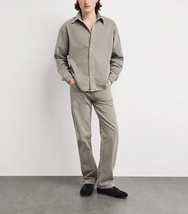 FRAME Cotton-blend Overshirt