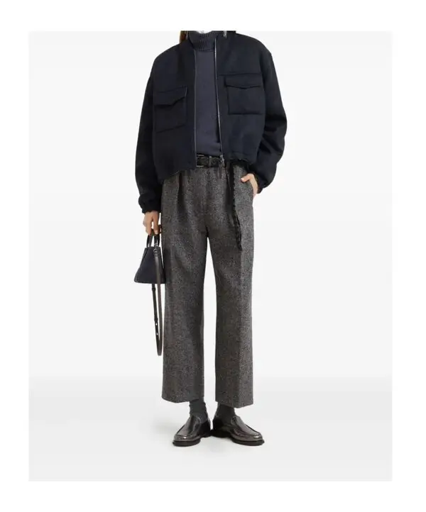 Brunello Cucinelli High-waisted Pleated Trousers