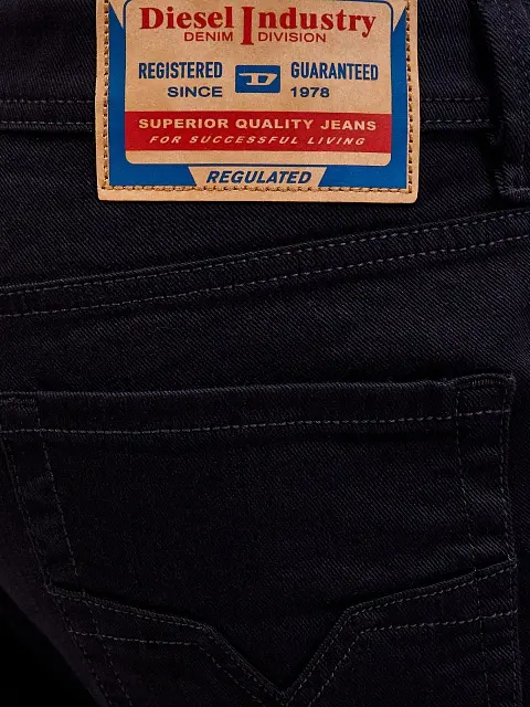 DIESEL® Mid-rise Straight Leg Jeans