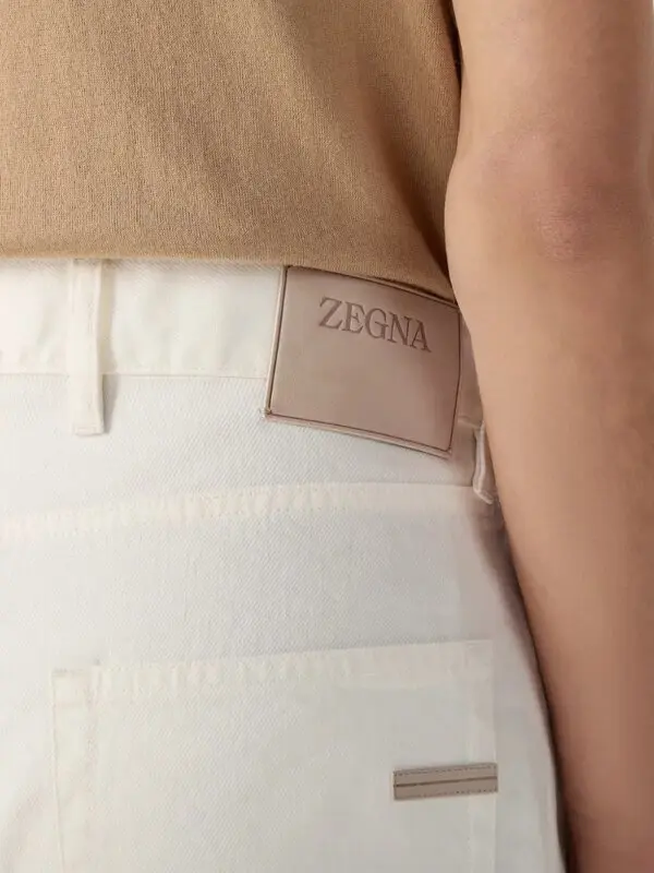 Zegna Roccia Trousers - White