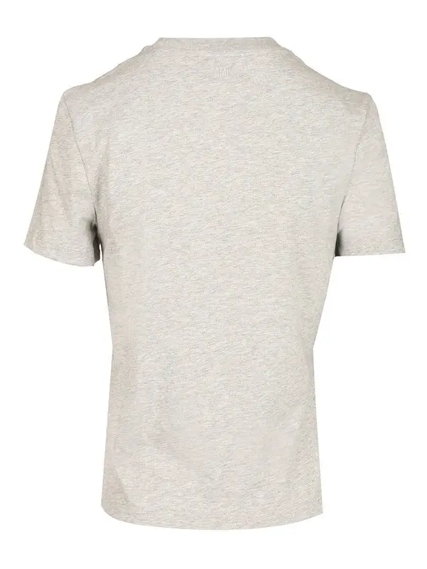 AMI Paris De Coeur Logo T-shirt - Grey