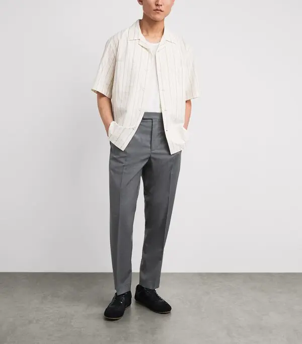 Barena Venezia Slim Tailored Cotton-blend Trousers