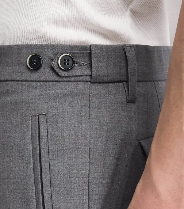 Barena Venezia Slim Tailored Cotton-blend Trousers